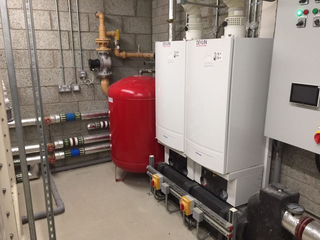 St Columbs College, Derry - New Sports Hall and Plant Room Project Complete - Devlin Mechanical